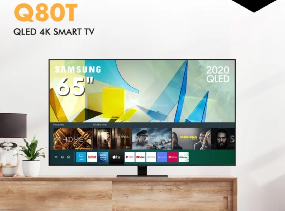 Samsung Q80T 65 inch QLED 4K SMART TV 2020 65" 4K UHD LED TV | Tizen OS ...
