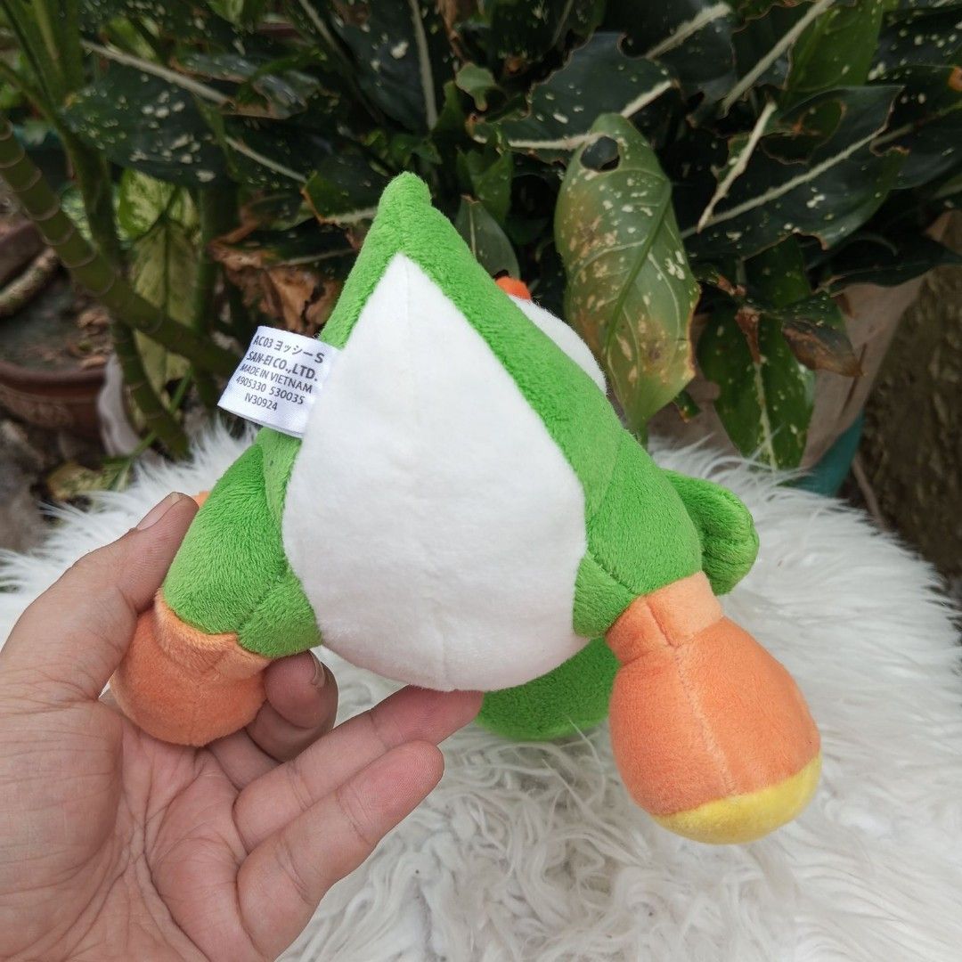 Yoshi Plush Sanei Super Mario - 8 Inch Green Yoshi Stuffed Animal From ...