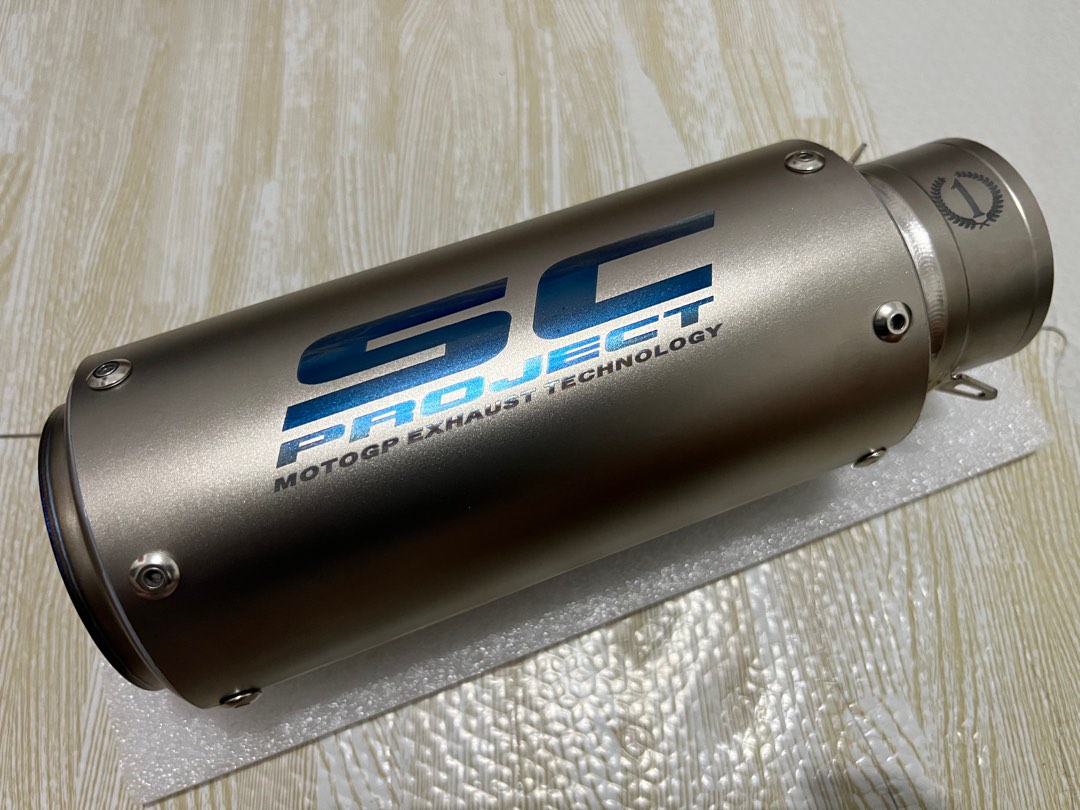 Brand New SC Project CR-T Exhaust Pipe (Replica), Motorbikes, Motorbike ...