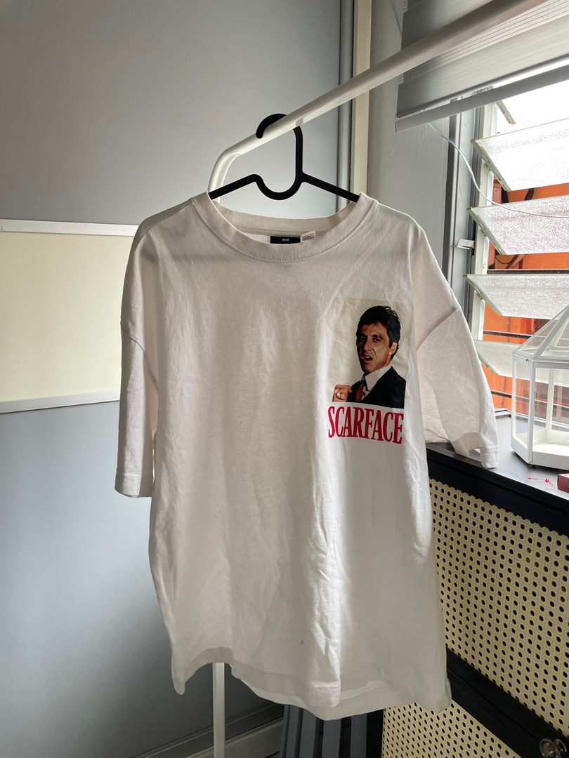 Scarface X HnM, Men's Fashion, Tops & Sets, Tshirts & Polo Shirts on ...