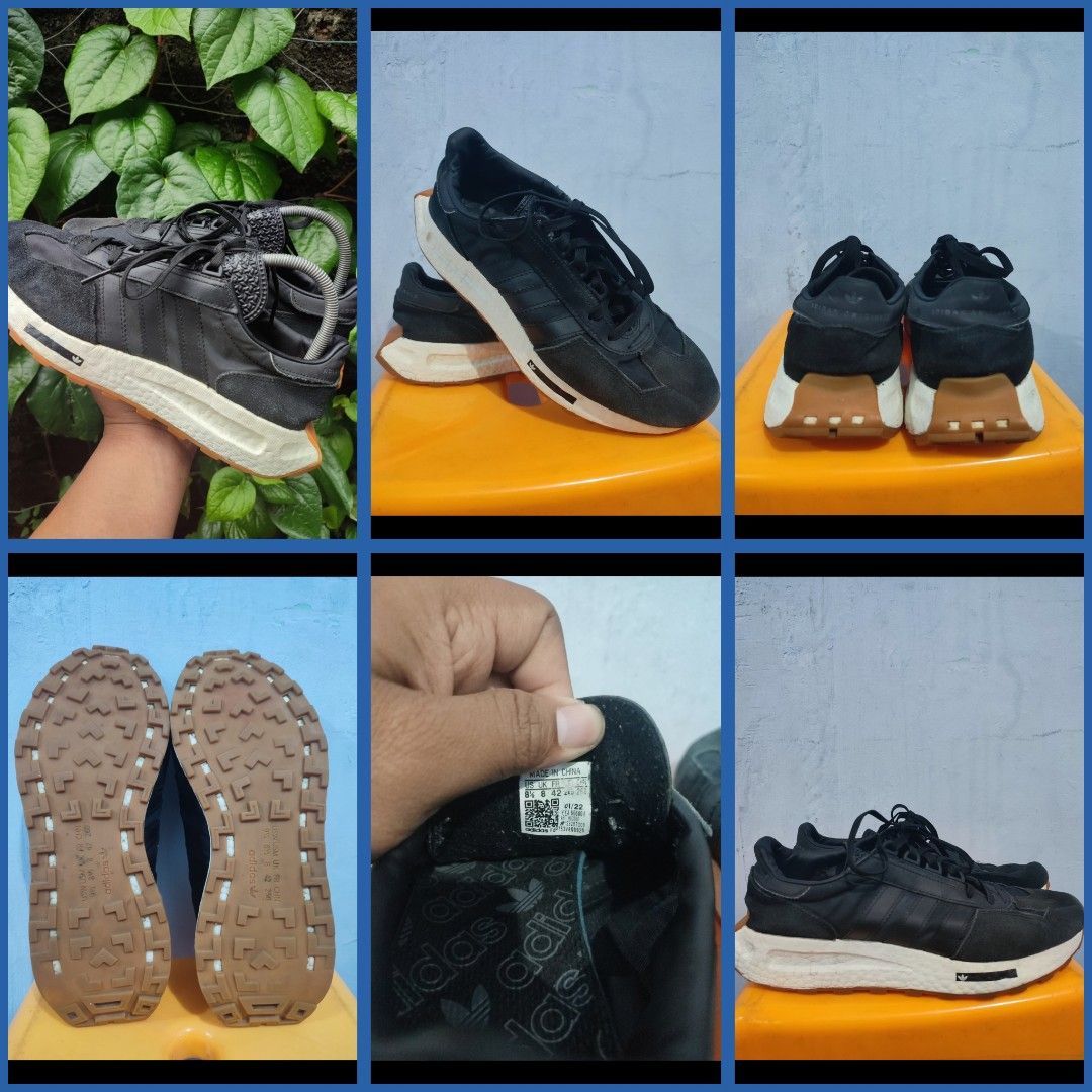 Sepatu adidas original retrophy size 42 original, Fesyen Pria, Sepatu ...