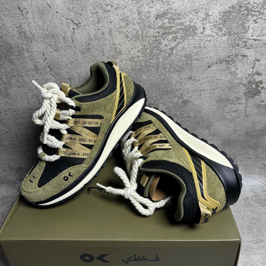 Sepatu Kanky X Sabotage Moss Green, Fesyen Pria, Sepatu , Sneakers di ...