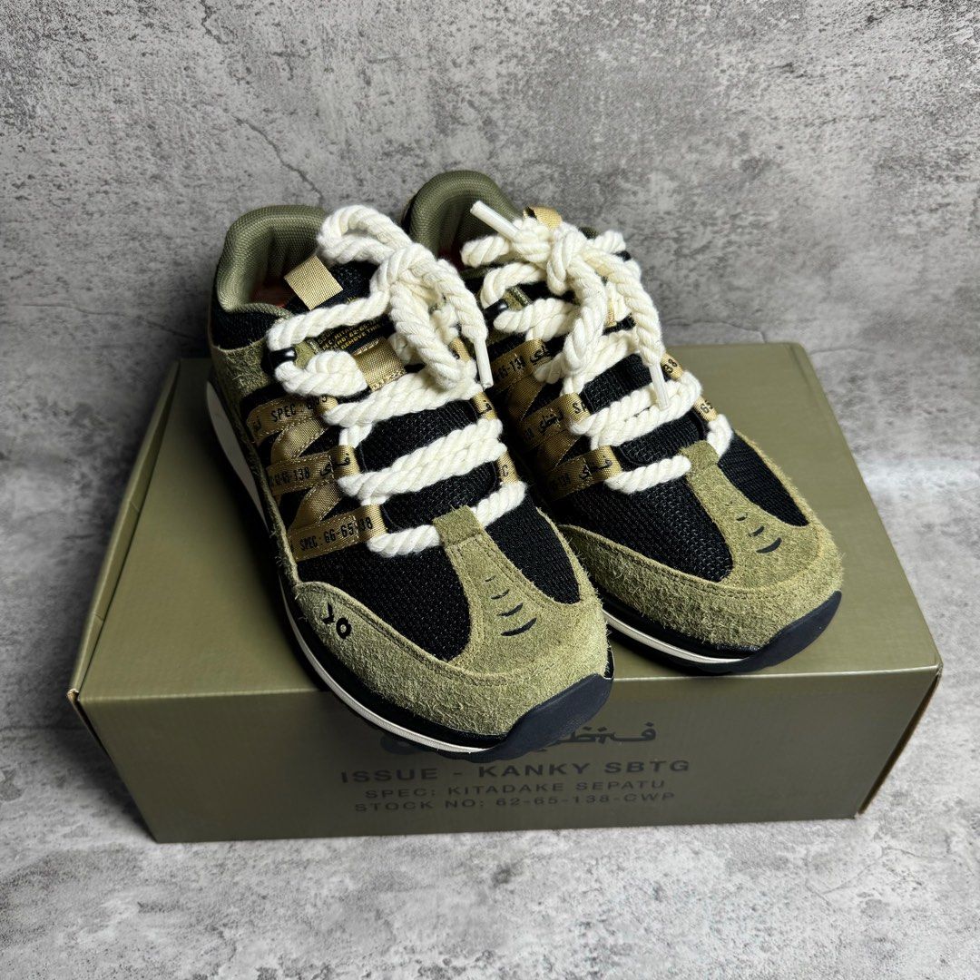 Sepatu Kanky X Sabotage Moss Green, Fesyen Pria, Sepatu , Sneakers di ...
