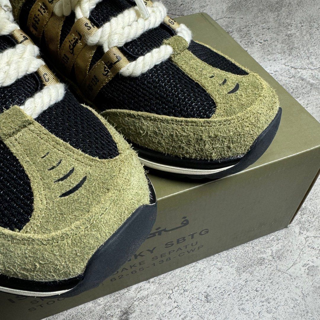 Sepatu Kanky X Sabotage Moss Green, Fesyen Pria, Sepatu , Sneakers di ...