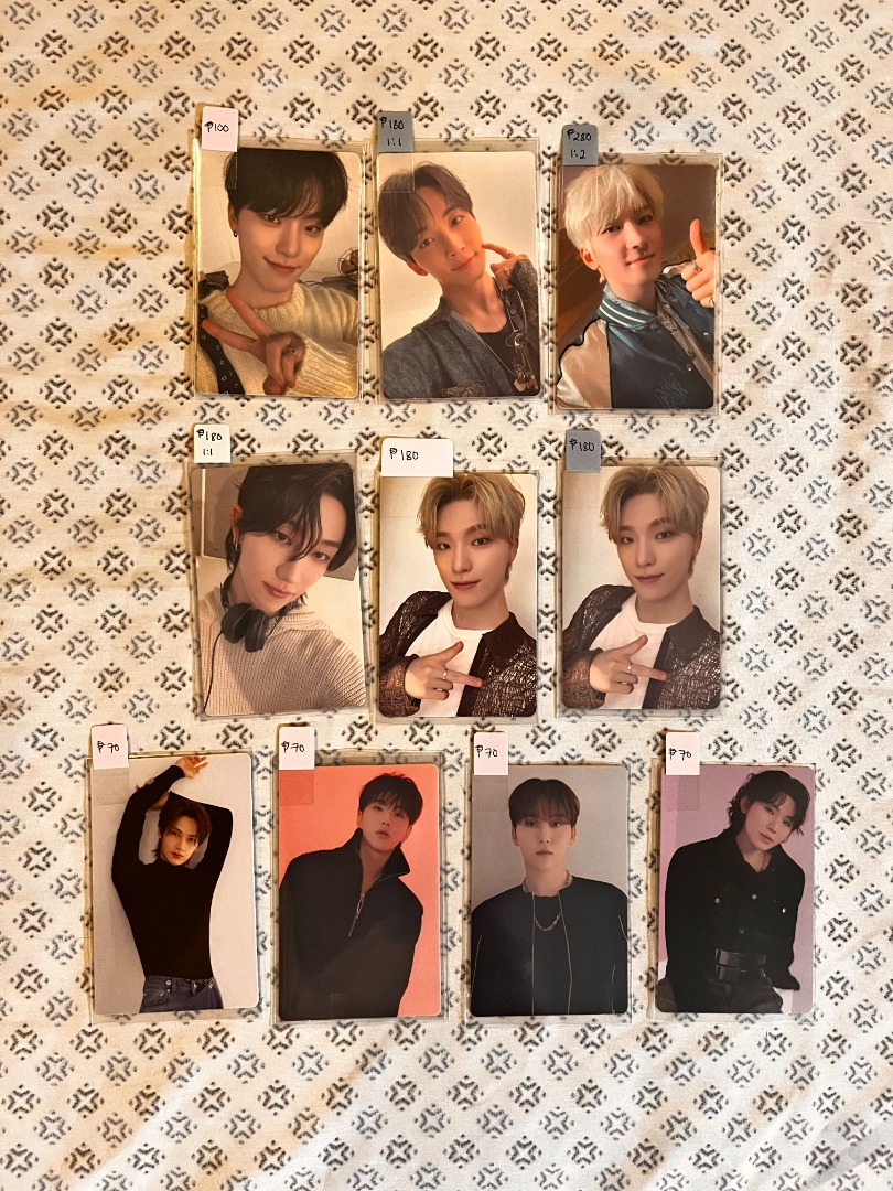 SEVENTEEN RANDOM PHOTOCARDS, Hobbies & Toys, Memorabilia & Collectibles ...
