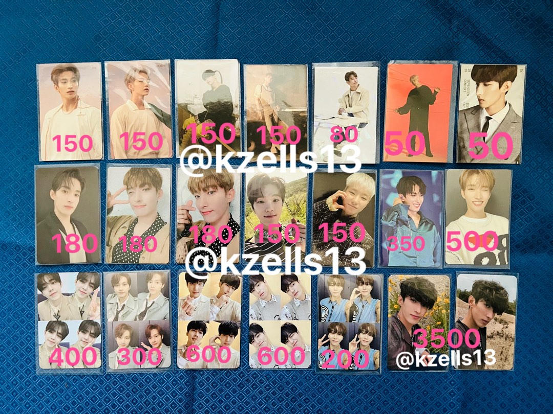 SEVENTEEN SVT PCS DK DOKYEOM SCOUPS JEONGHAN JOSHUA THE8 woozi jun ...