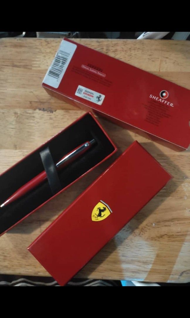 Sheaffer Ballpoint Pen Official Ferrari Merchandise, Luxury ...