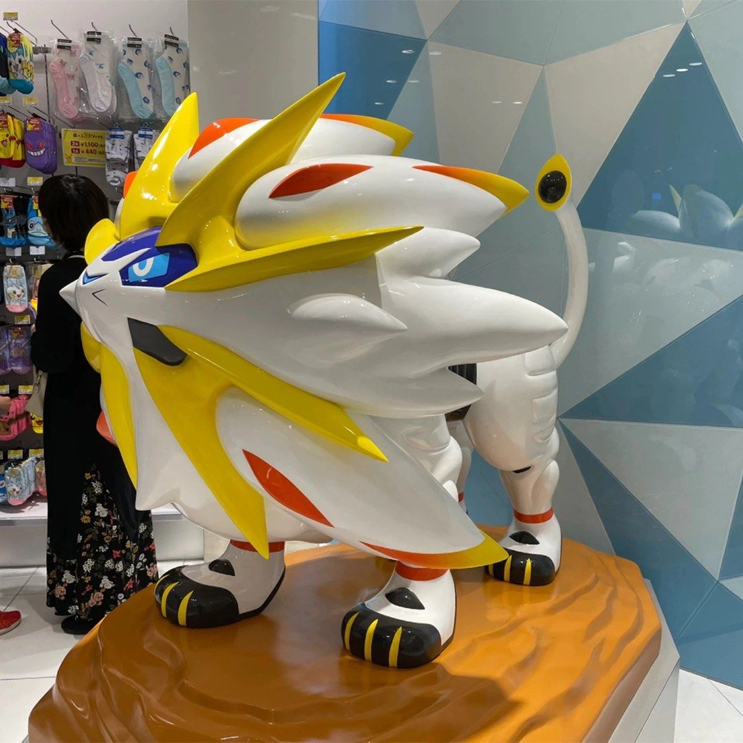 Solgaleo Life Size Pokemon Statue Sculpture Cartoon Anime, Hobbies ...