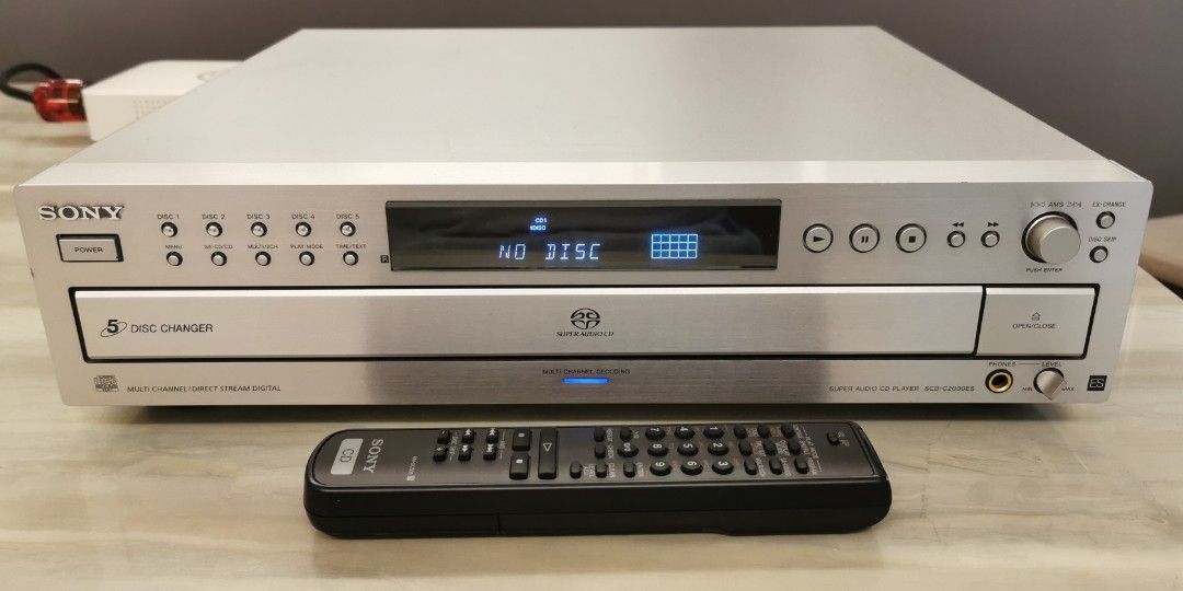 Sony Super Audio CD Player SCD-C2000ES, Audio, Other Audio Equipment on Carousell