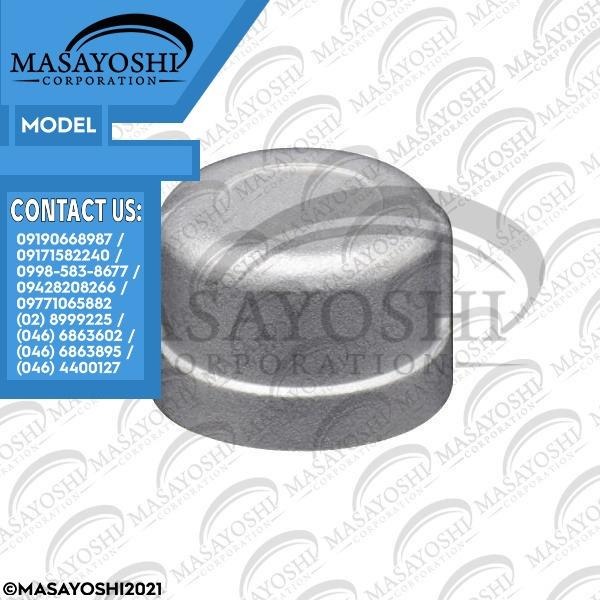 Stainless Steel Threaded 304 End Cap sch 40 | SS End Cap | SS Buttweld ...