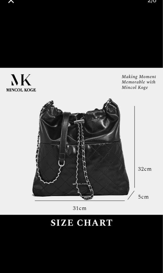 Tas Totebag Mincol Koge, Fesyen Wanita, Tas & Dompet di Carousell