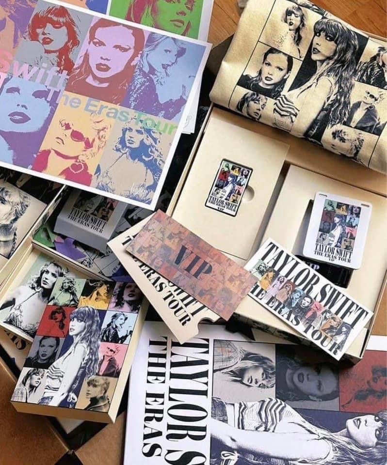 Taylor Swift London Wembley Stadium The Eras Tour VIP Merchandise Box ...