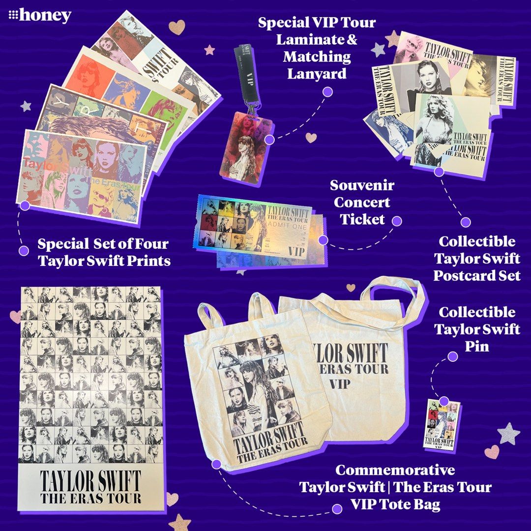 Taylor Swift London Wembley Stadium The Eras Tour VIP Merchandise Box ...