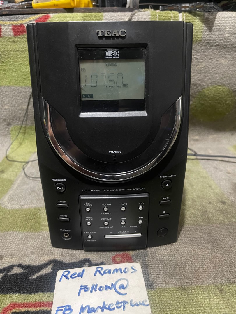 Teac Mini Hifi Head Unit 220v Cassette Cd tuner 3 kilos ALL WORKING gana lahat, Audio, Soundbars ...