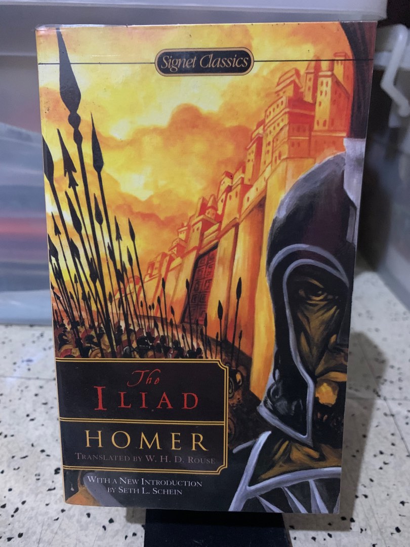 The Iliad by Homer (Translated by W.H.D Rouse), Hobbies & Toys, Books ...
