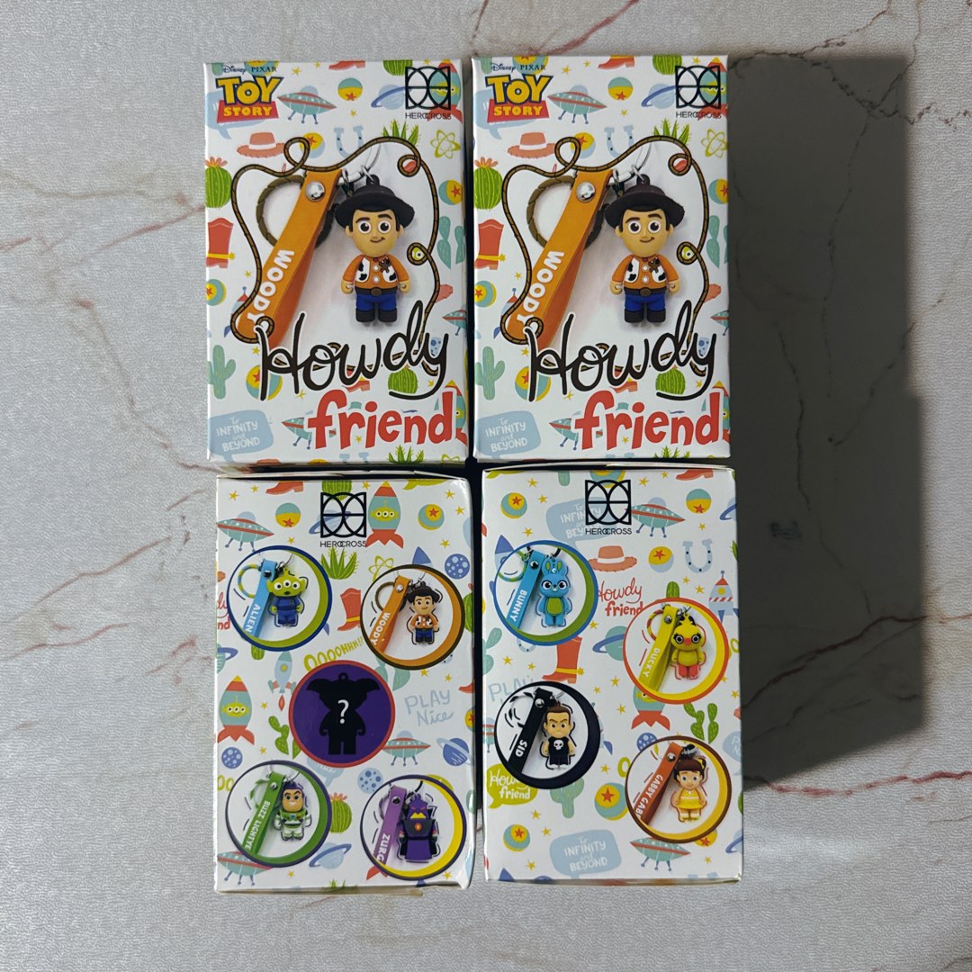 Toy Story Disney Pixar Howdy Friend Blind Box | Woody Zurg Sid Secret ...