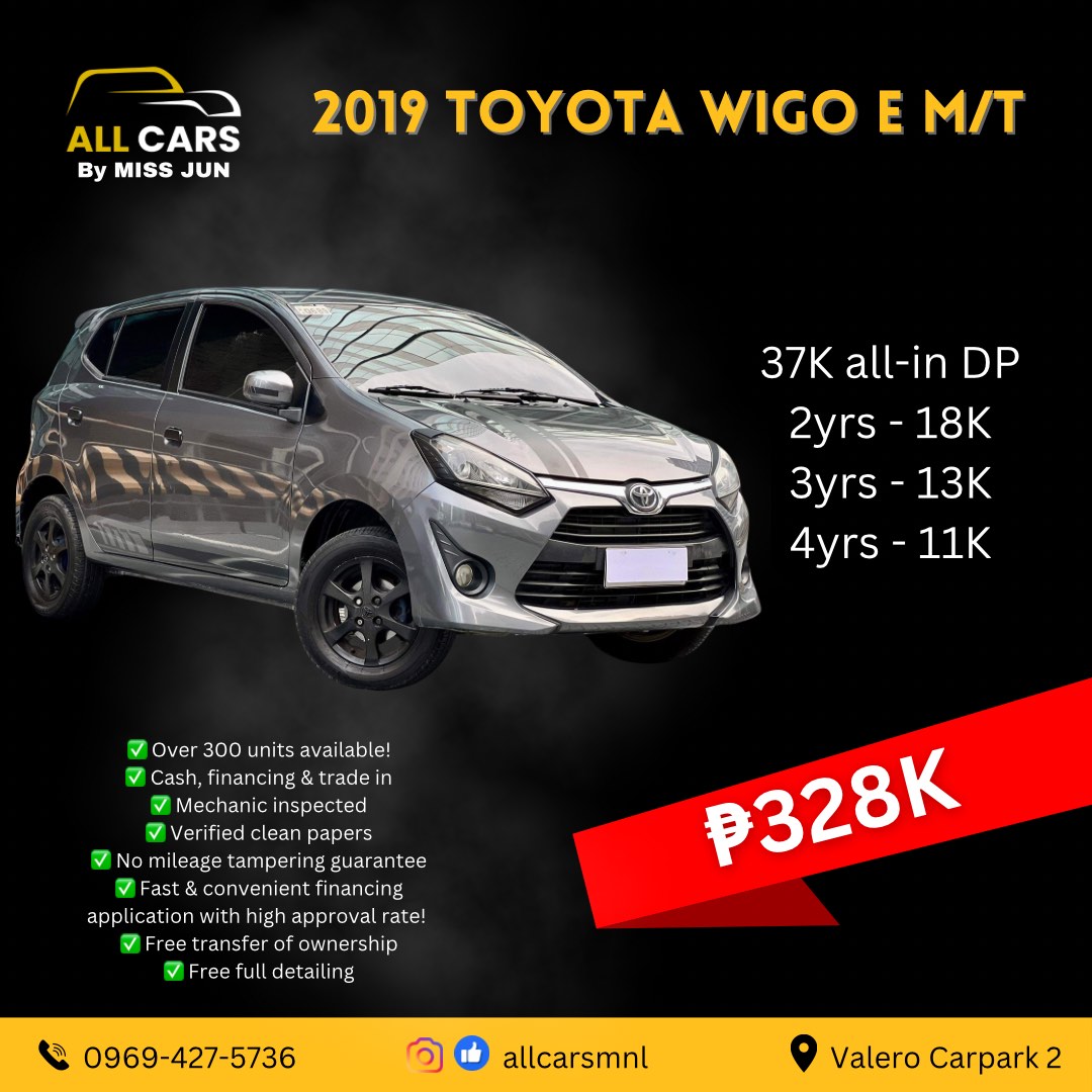 Toyota Wigo, Cars for Sale, Used Cars on Carousell