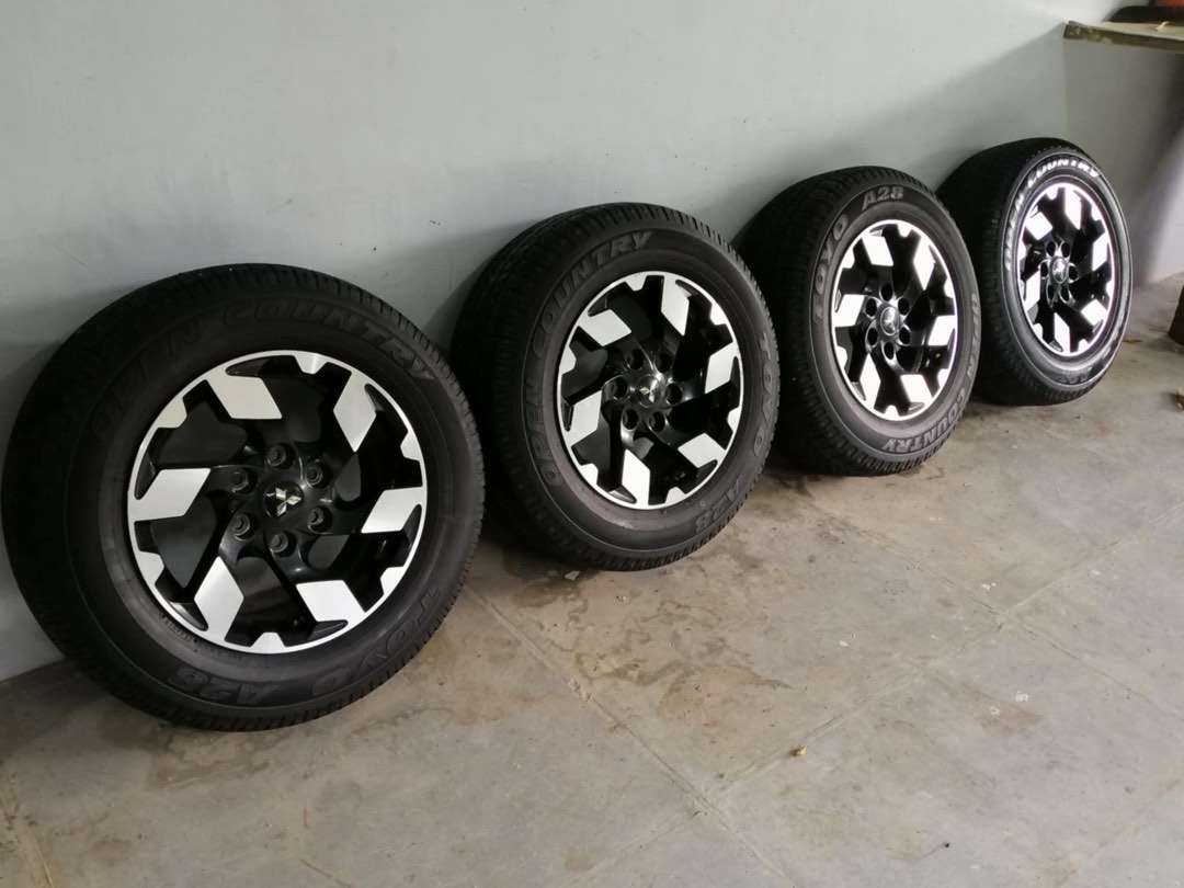 Triton strada mitsubishi limited mag and tires, Car Parts & Accessories ...