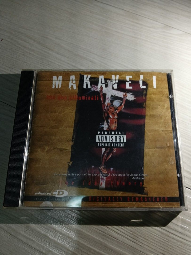 TUPAC SHAKUR MAKAVELI THE DON KILLUMINATI THE 7DAY THEORY CD ALBUM ...