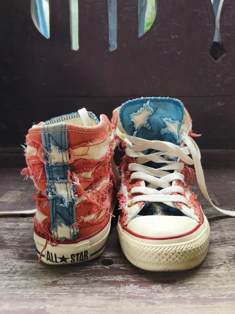 Ultra RARE and Authentic Converse Chuck Taylor Hi Tops American Flag ...
