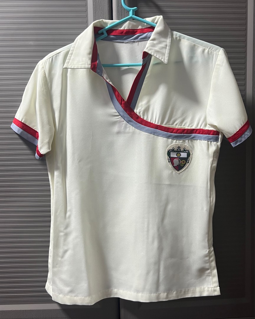 UST CICS Womens Uniform Type A Set, Women's Fashion, Tops, Blouses on Carousell