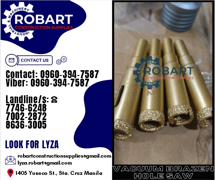 Vacuum Brazen Hole Saw, Commercial & Industrial, Construction Tools ...