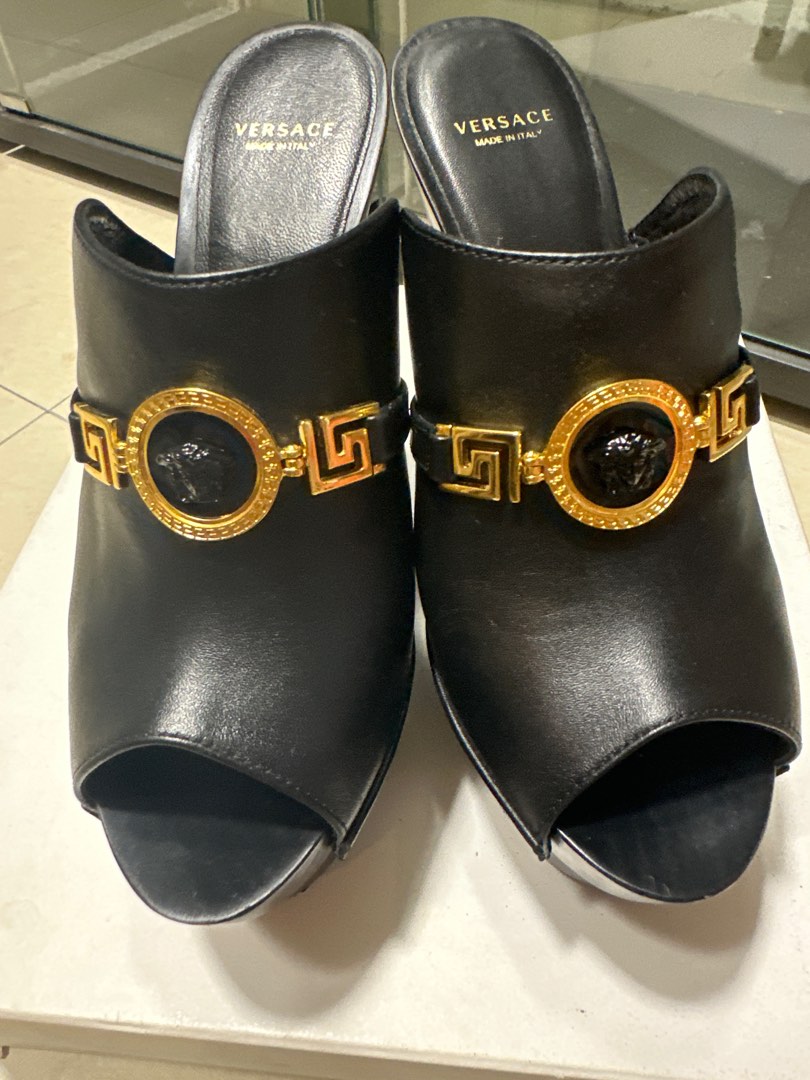 Versace heel platform 6inchi, Women's Fashion, Footwear, Heels on Carousell