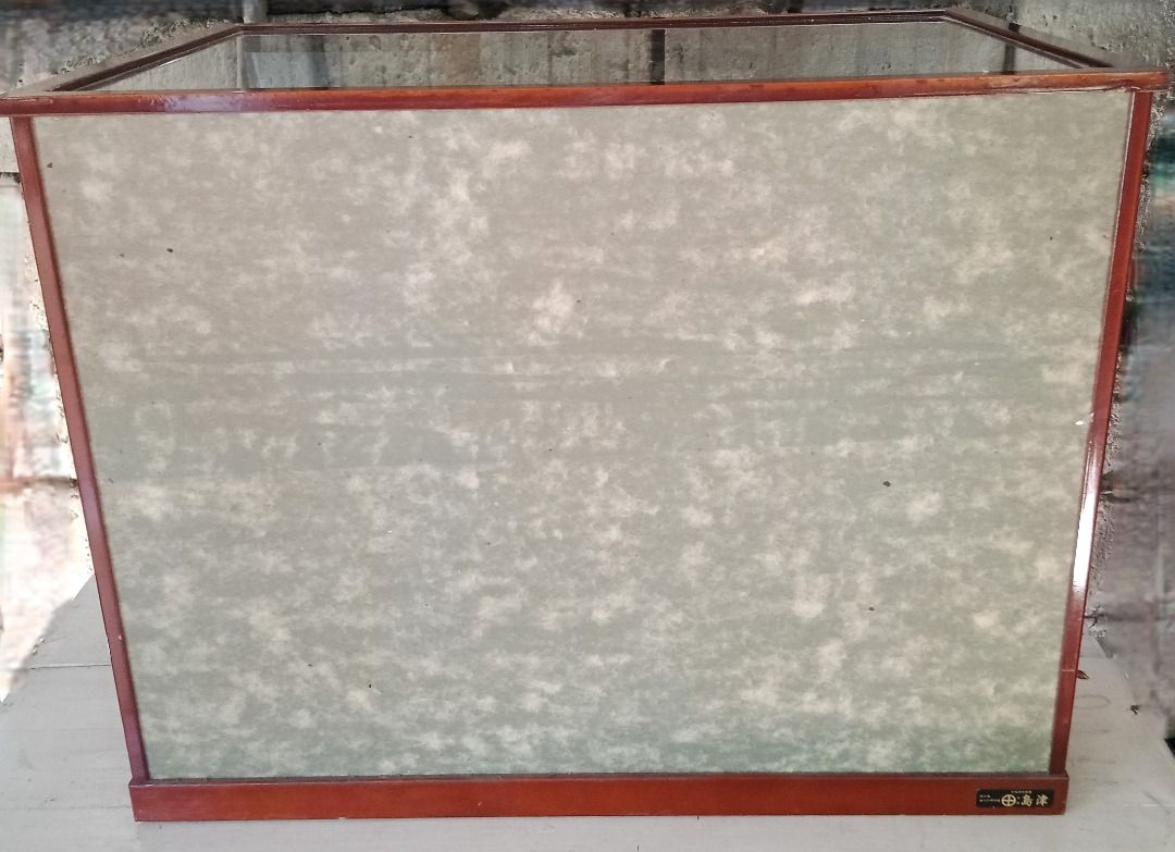 Vintage Big Glass Casing Display Collectibles from Japan Surplus ...