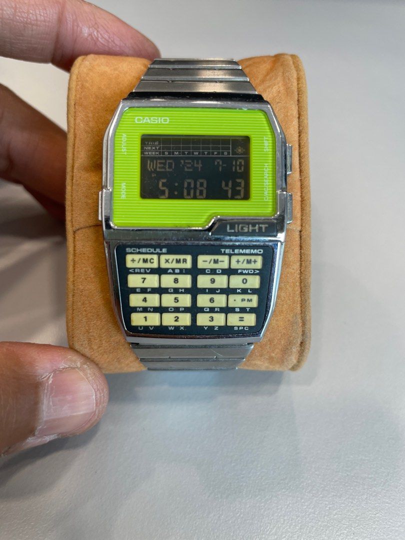 vintage Casio databank, Men's Fashion, Watches & Accessories, Watches ...