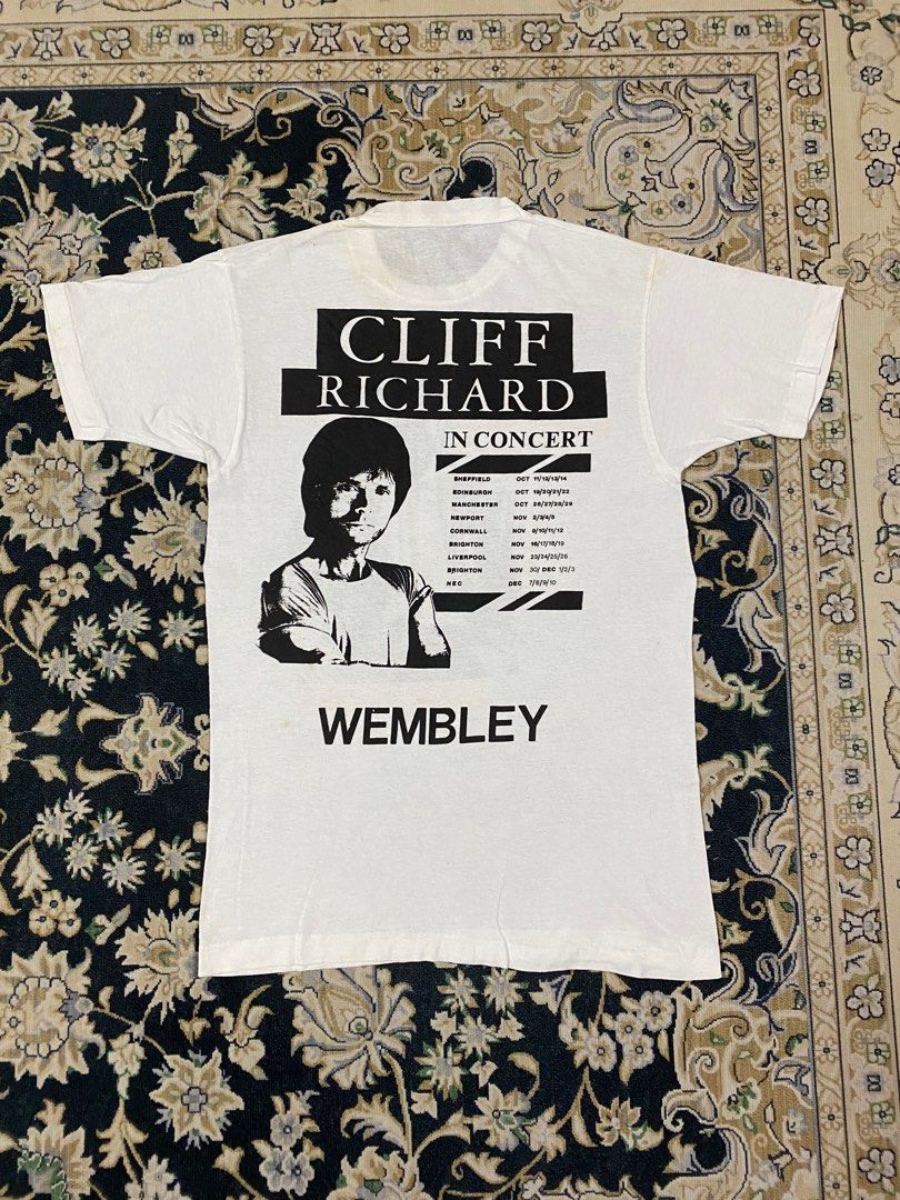 Vintage Cliff Richard, Men's Fashion, Tops & Sets, Tshirts & Polo ...