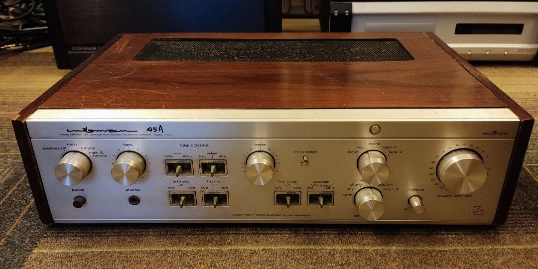 Vintage Luxman L-45A integrated amplifier, Audio, Soundbars, Speakers ...