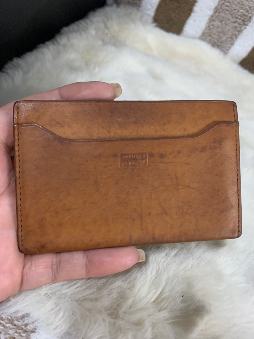 Vintage pilot leather card wallet, Men's Fashion, Watches & Accessories ...