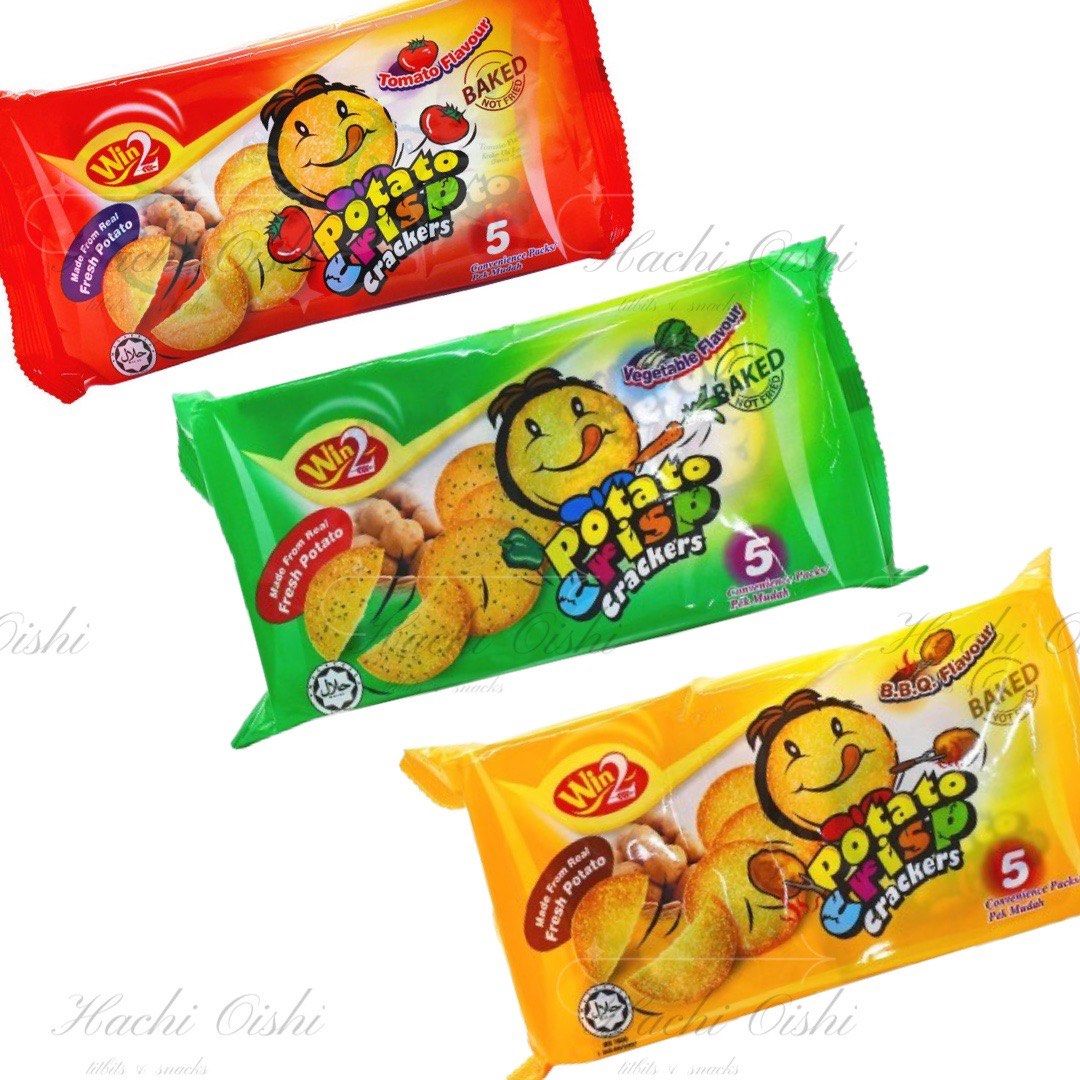 Win2 Potato crisp cracker 100g, Food & Drinks, Packaged & Instant Food ...