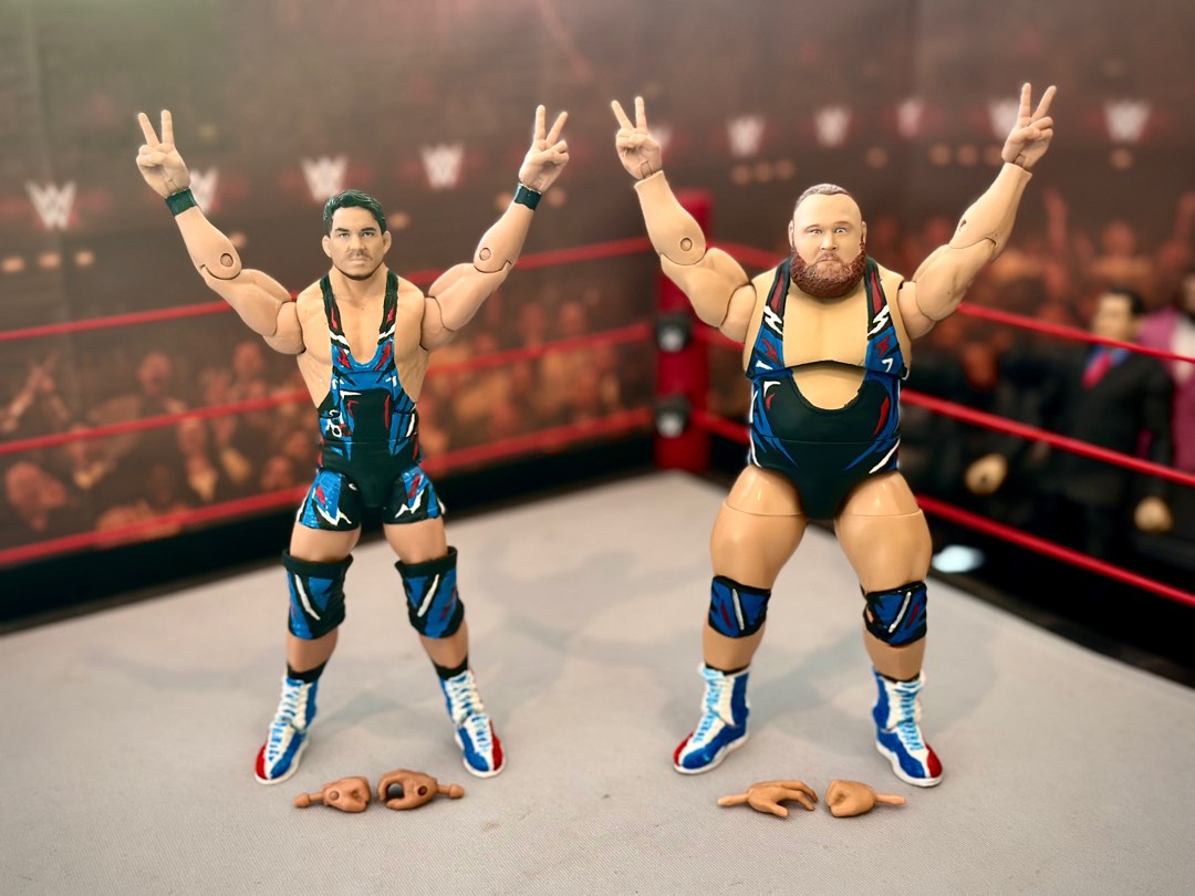 WWE Alpha Academy (custom) Chad Gable and Otis / Street Profits / Seth ...