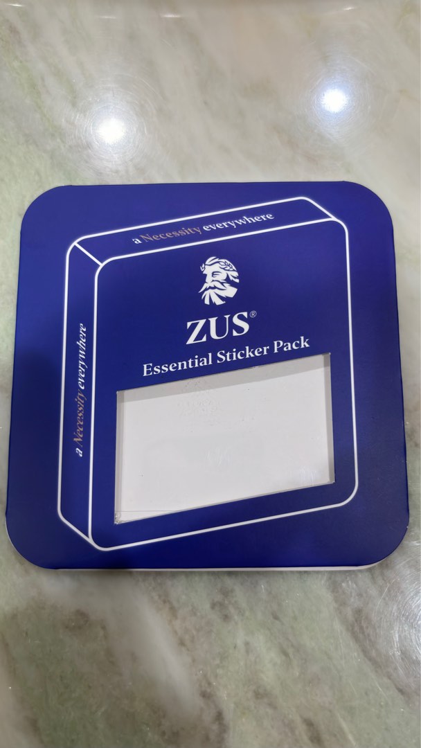 ZUS Essential UV Sticker Pack (1's) Homie vibes, Hobbies & Toys ...