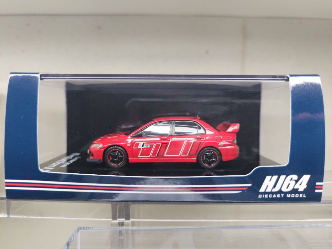 1/64 Mitsubishi Lancer Evo IX RALLIART by Hobby Japan, Hobbies & Toys ...