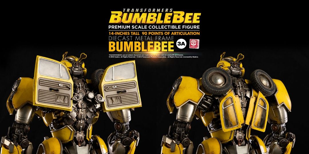 ⭐現時點實體店⭐[全新現貨] [包售後服務] Threezero Premium 變形金剛《大黃蜂》bumblebee 大黃蜂 興趣及遊戲