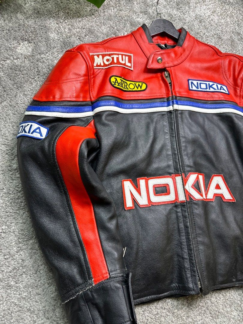 nokia leather jacket