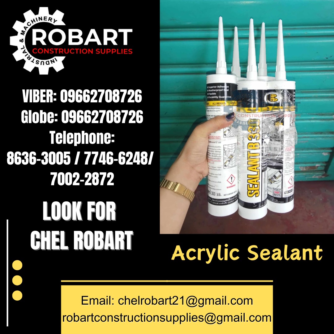 ACRYLIC SEALANT, Commercial & Industrial, Construction & Building ...