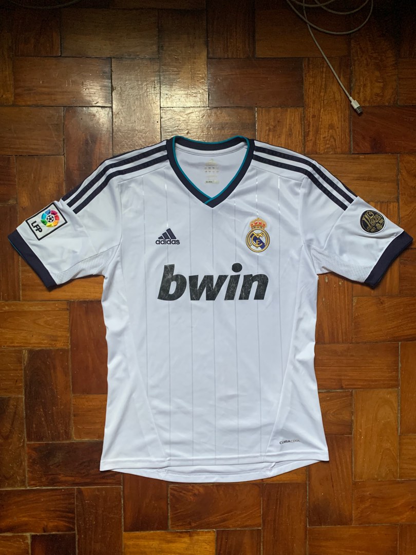 Adidas Bwin Real Madrid Football Jersey, Men's Fashion, Activewear on ...