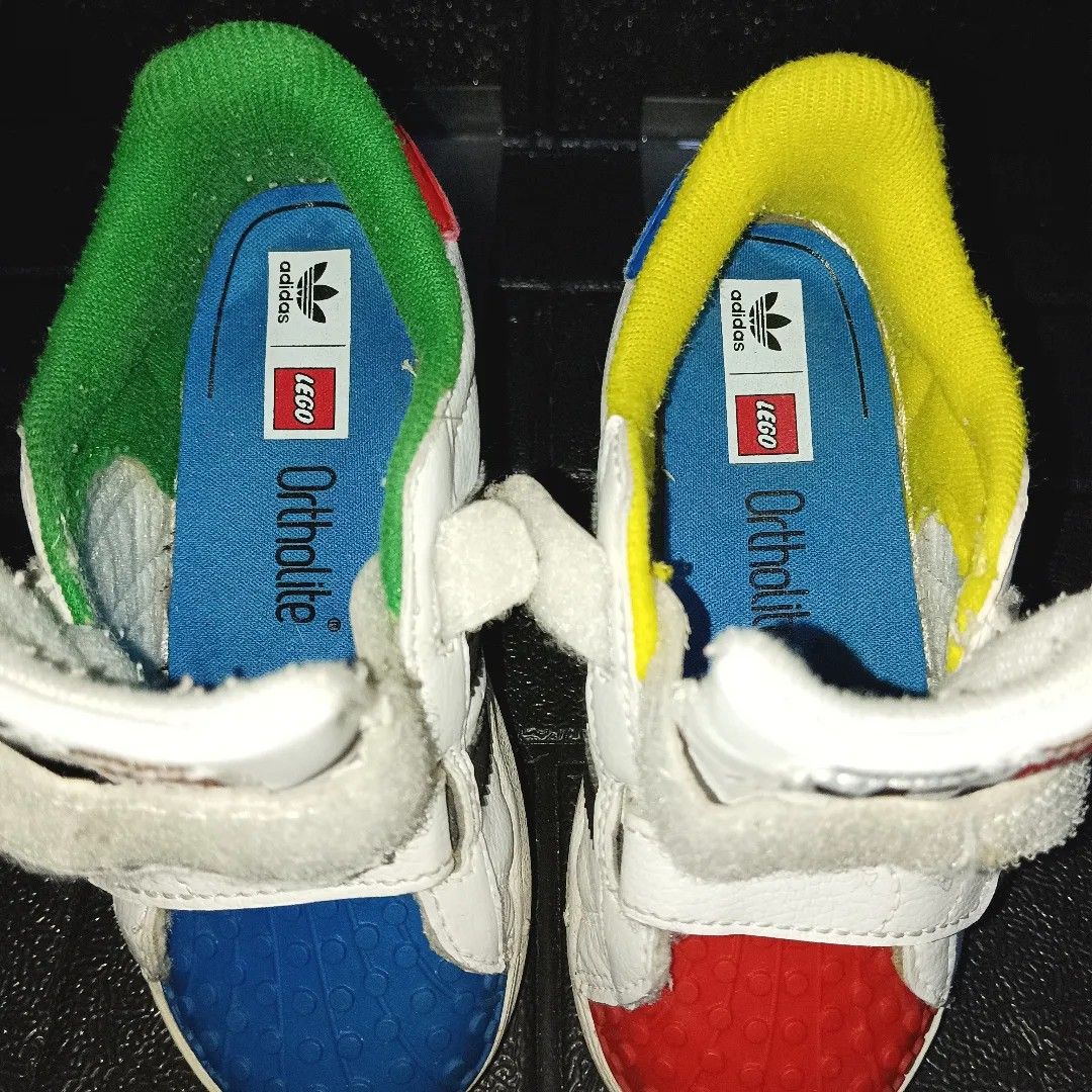 Adidas Superstar Kids X Lego, Size w7, Insole 16 cm, Bayi & Anak ...