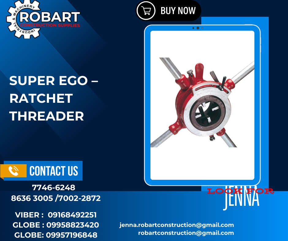adjustable pipe threader brand: SUPER EGO, Commercial & Industrial ...