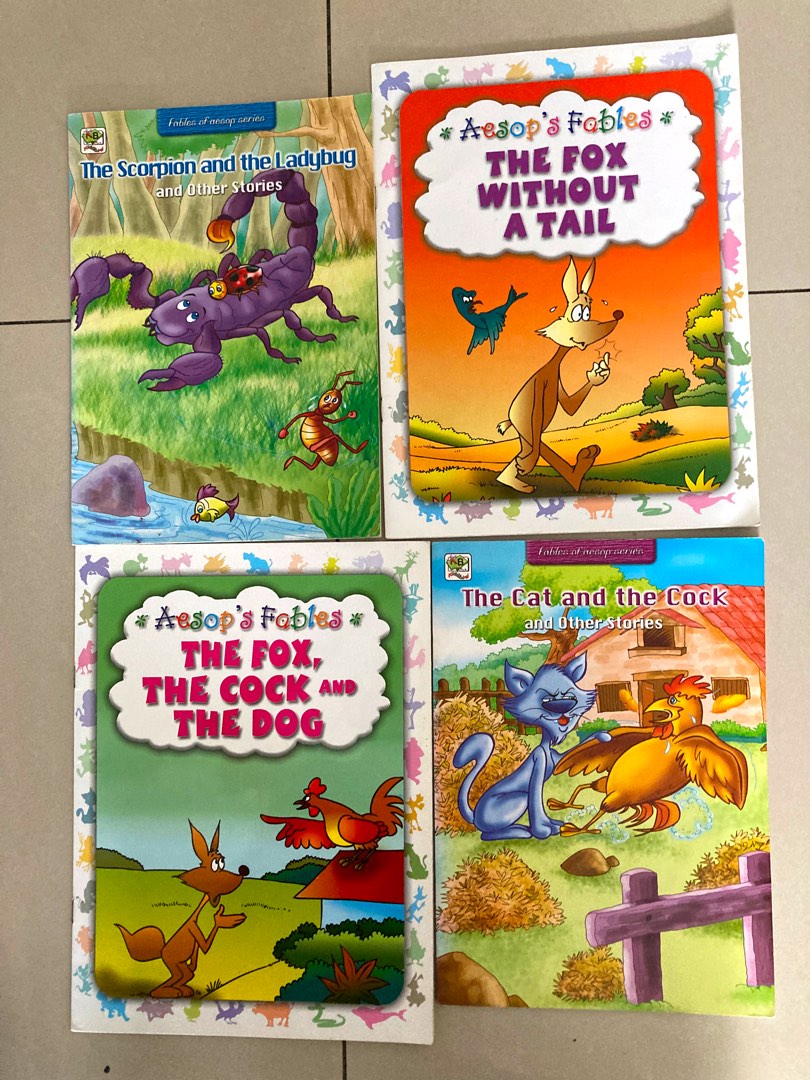Aesop’s Fables bundle of 4 books, Hobbies & Toys, Books & Magazines ...