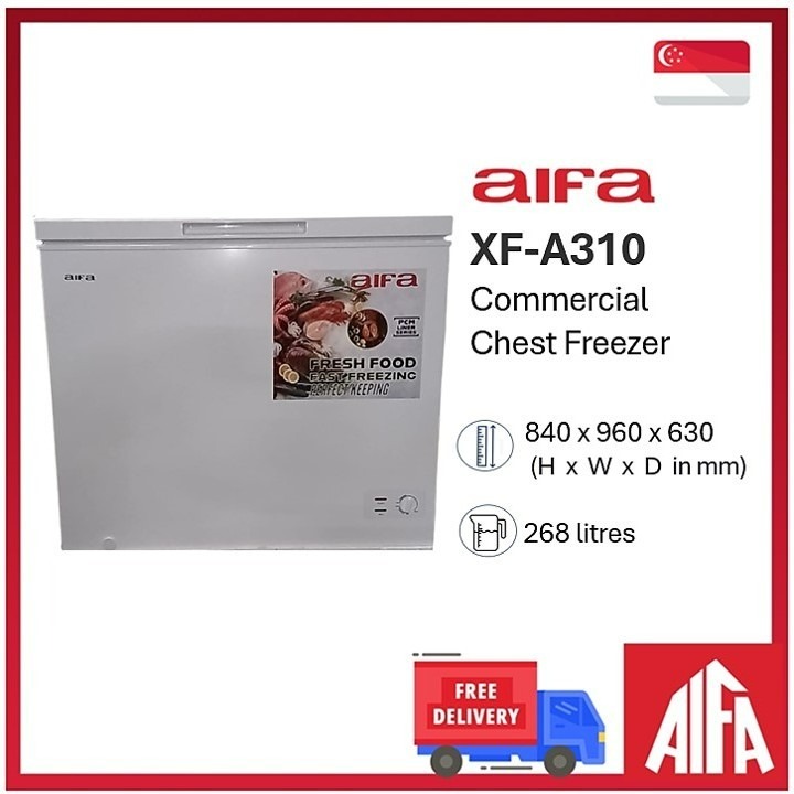 Aifa XF-A310 Chest Freezer Top Opening Door, TV & Home Appliances ...