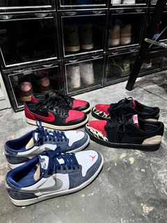 kasut Nike Air Jordan 1 low 6UK Rm90, Men's Fashion, Footwear, Sneakers ...