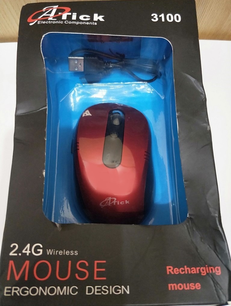 ATICK 3100 / 無線藍芽滑鼠 / 電競滑鼠, 電腦及科技產品, 電腦周邊產品, 電腦滑鼠及相關產品在旋轉拍賣