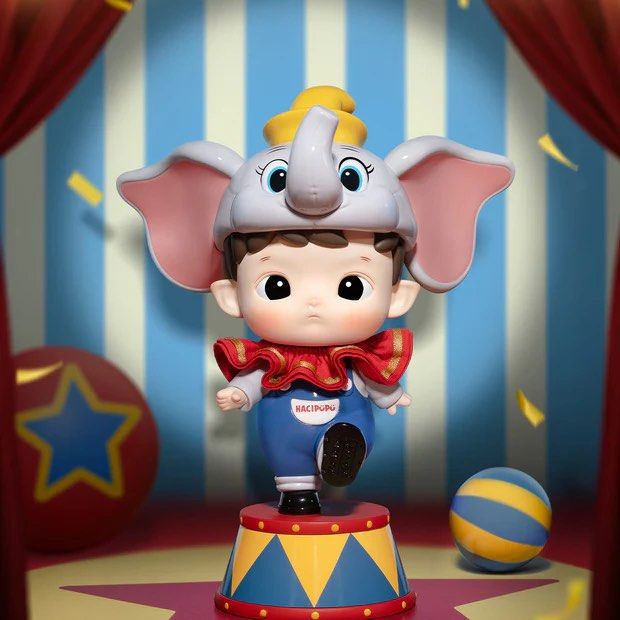 Authentic Popmart POP MART HACIPUPU × Dumbo Figurine, Hobbies & Toys ...