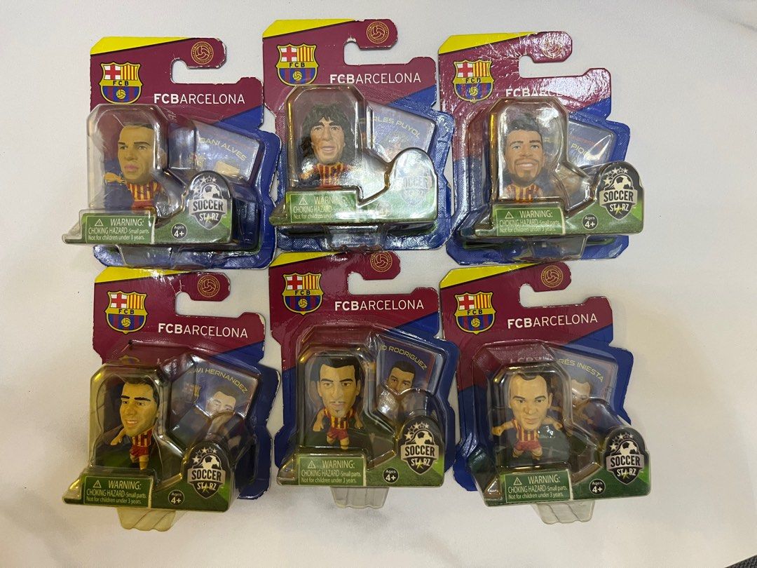 Barcelona rare orange away kit non prostars soccerstarz non corinthian ...