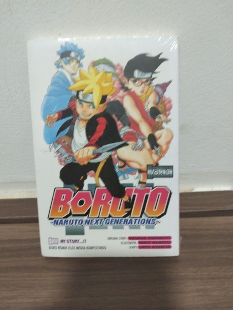 Boruto manga vol 1,2,3, Hobbies & Toys, Books & Magazines, Comics ...