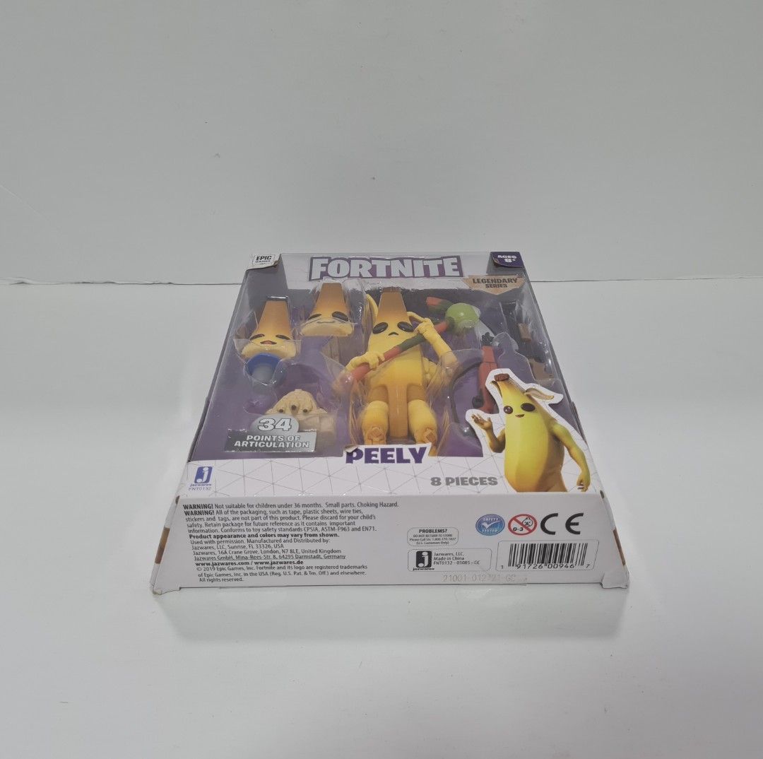 [Brand New] FORTNITE LEGENDARY SERIES 6” Inch PEELY ACTION FIGURE ...